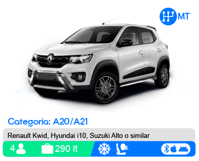 Our Fleet - Chilean Rent-A-Car