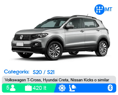 Our Fleet - Chilean Rent-A-Car